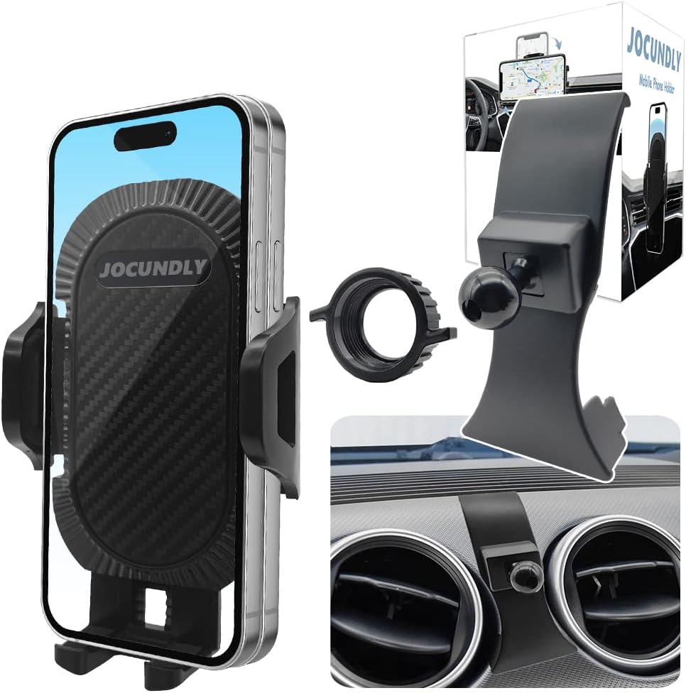 Amazon.com: JOCUNDLY Car Phone Mount for 2015-2023 Ford Mustang [Thick ...