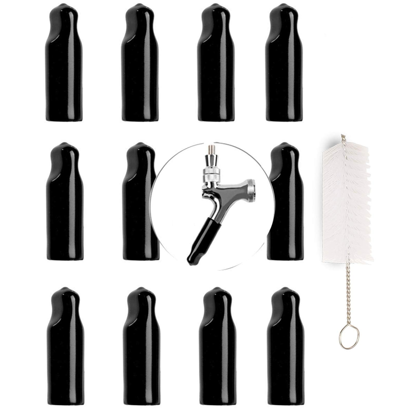 Amazon.com: LEGERM Beer Tap Cover Draft Faucet Keg Caps Rubber Tap ...