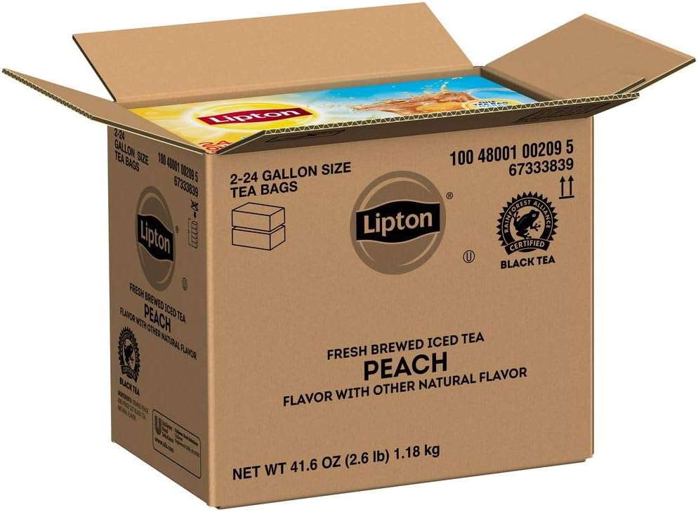 Amazon.com : Lipton Cold Brew Family Iced Tea Bags Black tea 22 ct ...