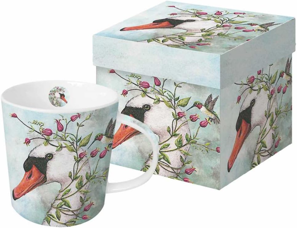 Amazon.com: Paperproducts Design Decorative Bone China Mug Gift Box Set ...