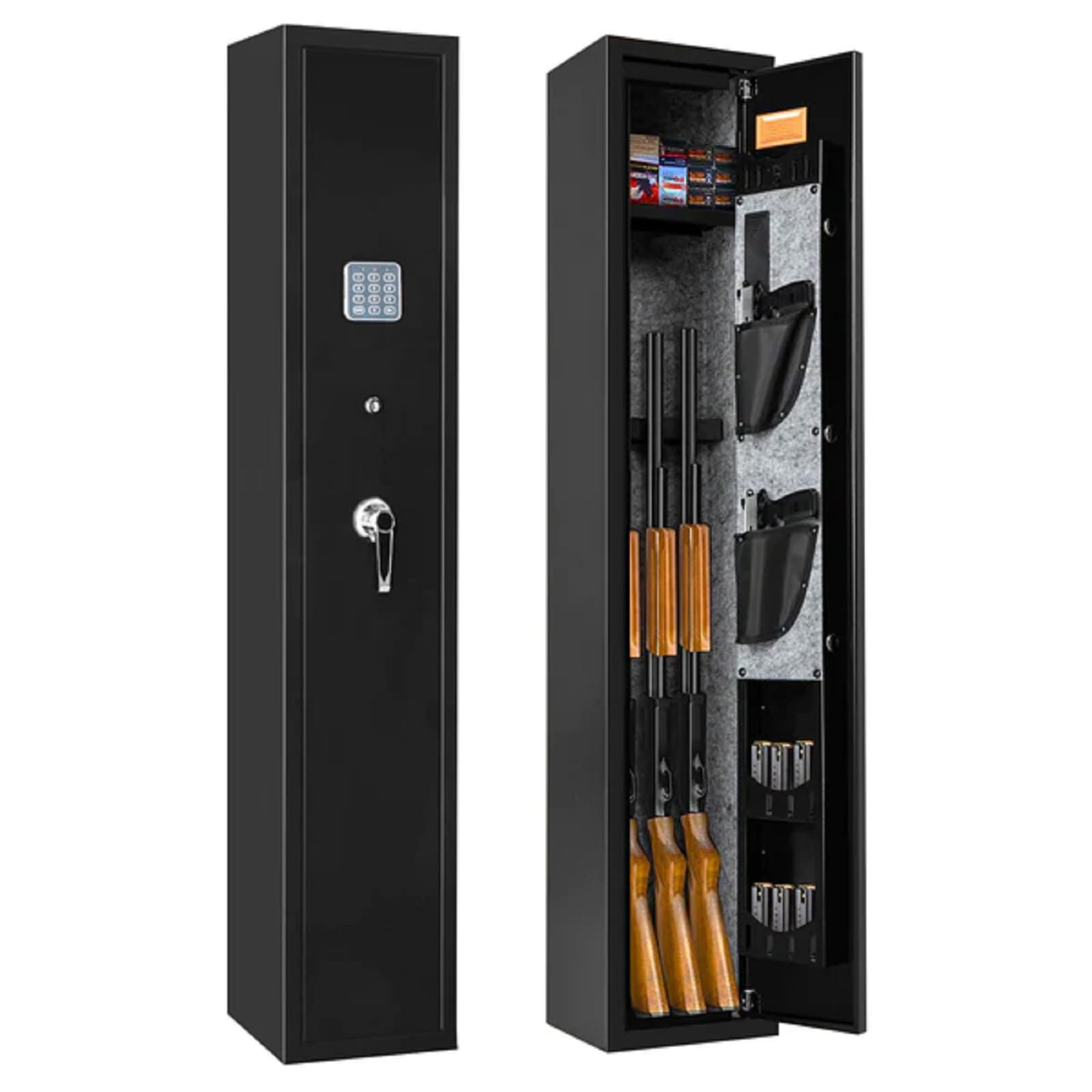 Amazon.com: BlackSmith Rifle Gun Safe for Home Rifle Pistols Quick ...