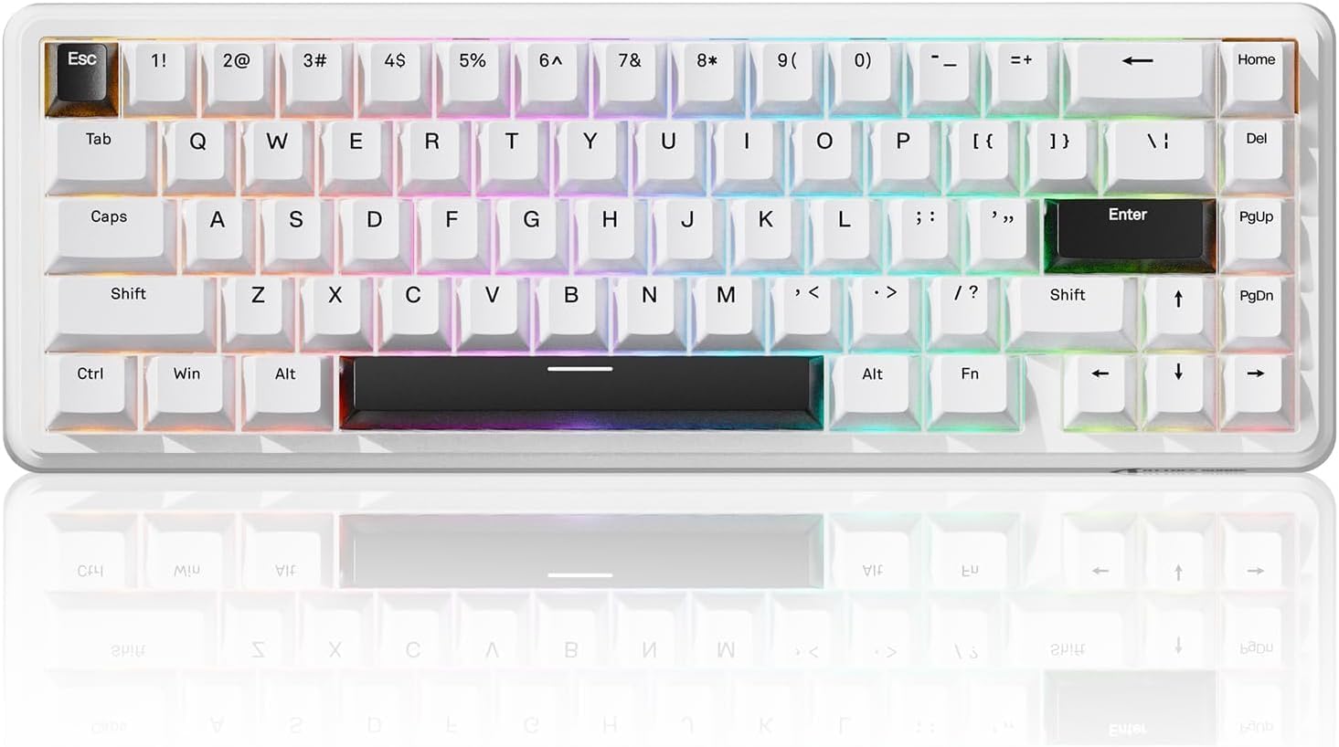 Amazon.com: ATTACK SHARK X65 HE Wired Rapid Trigger Magnetic Switch 65% ...