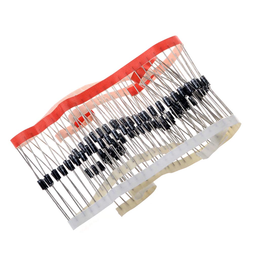 Buy Allpartz 100PCs 1N5391 Standard Diode 1.5A 50V DO-15 1.5A General ...