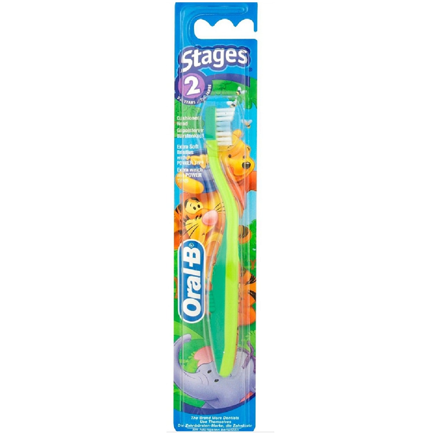 Braun Oral-B Stages Toothbrush - Stage 2 (2-4 years) Colours May Vary ...