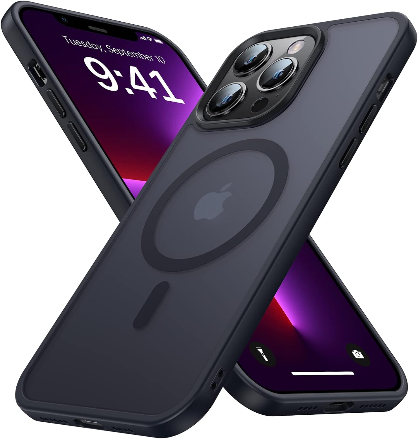 Amazon.com: Maozis Strong Magnetic Designed for iPhone 13 Pro Max Case, [Compatible with Magsafe ...