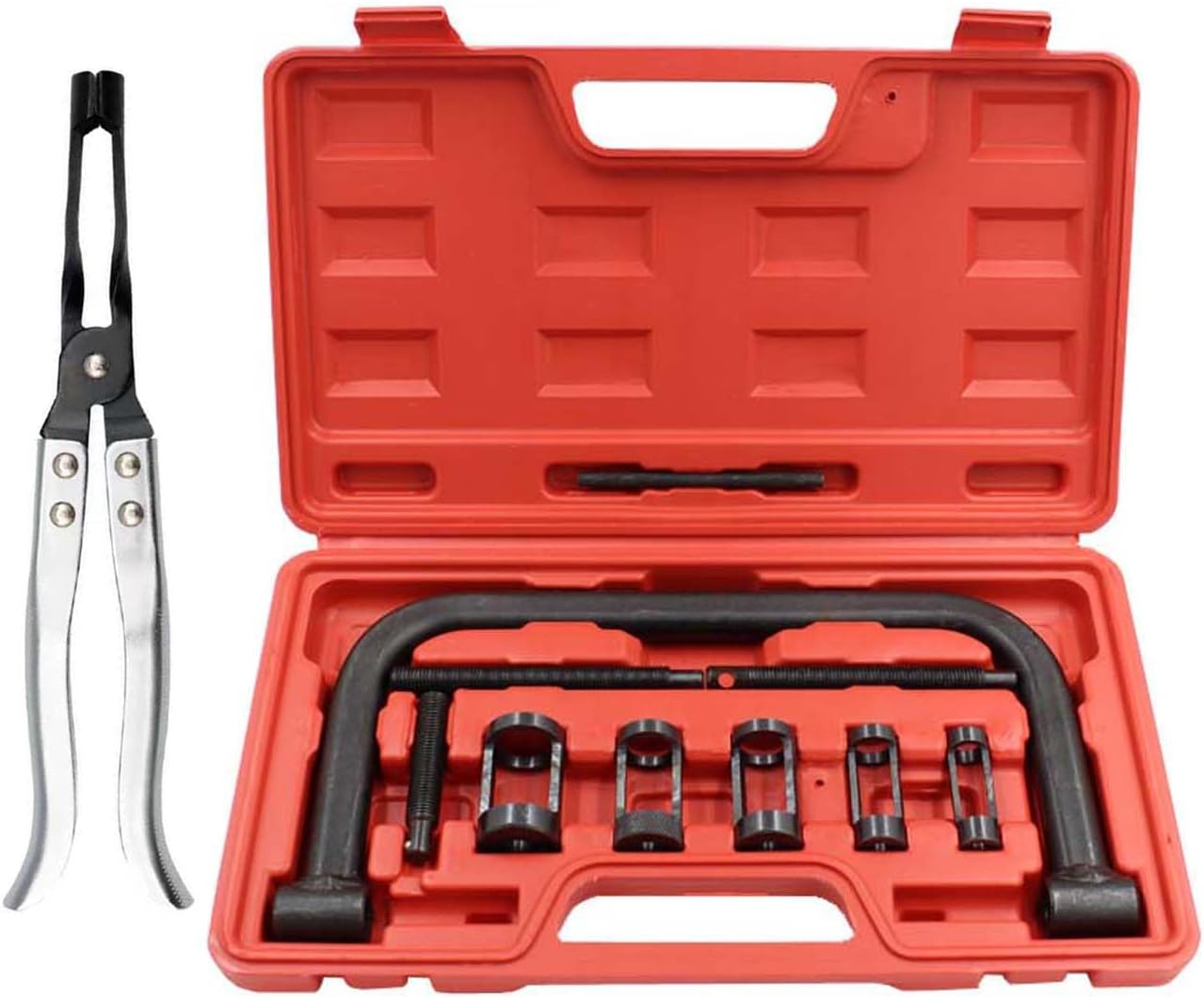 Amazon.com: Valve Spring Compressor, Auto Compression Clamp Tool ...