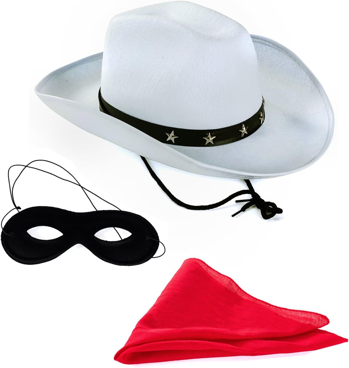 Amazon.com: Tigerdoe Texas Ranger – 3 Pc Set - Masked Ranger - Western ...