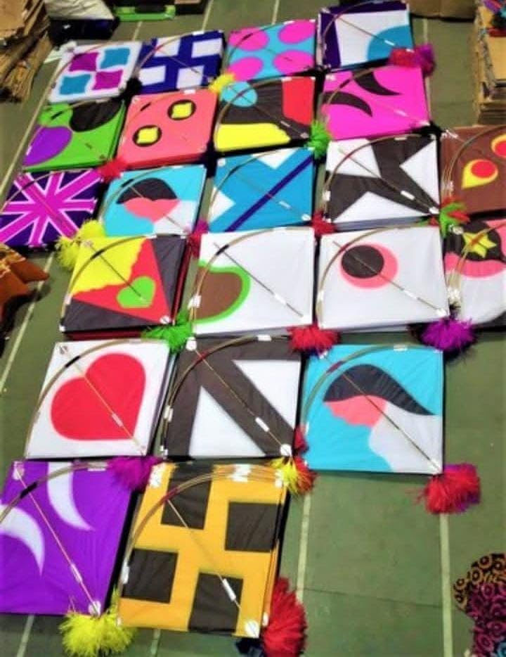 Zen IMPEX Paper Kite Cheel Kites | Paper Kite | Kites for Flying in Sky ...