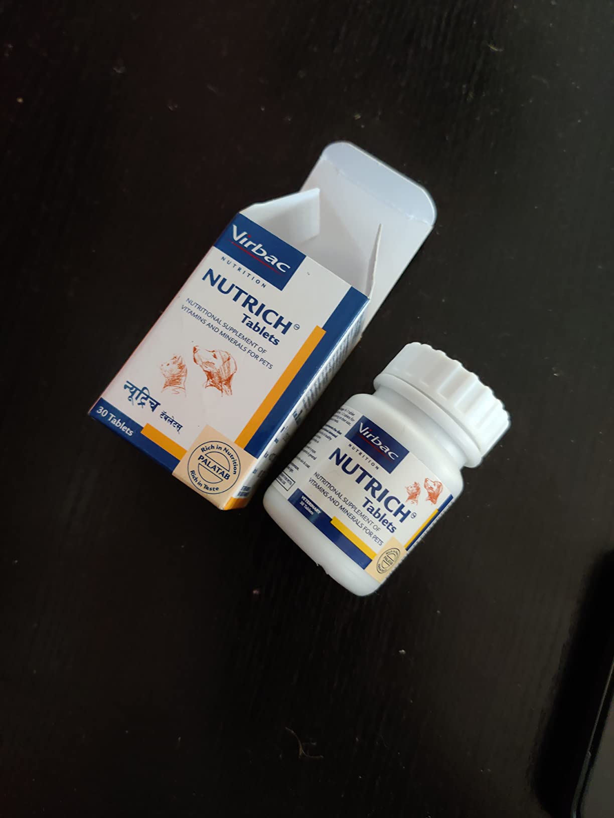 Buy Virbac Nutrich Tablets 30 Pcs Minerals and Vitamins Supplement for ...