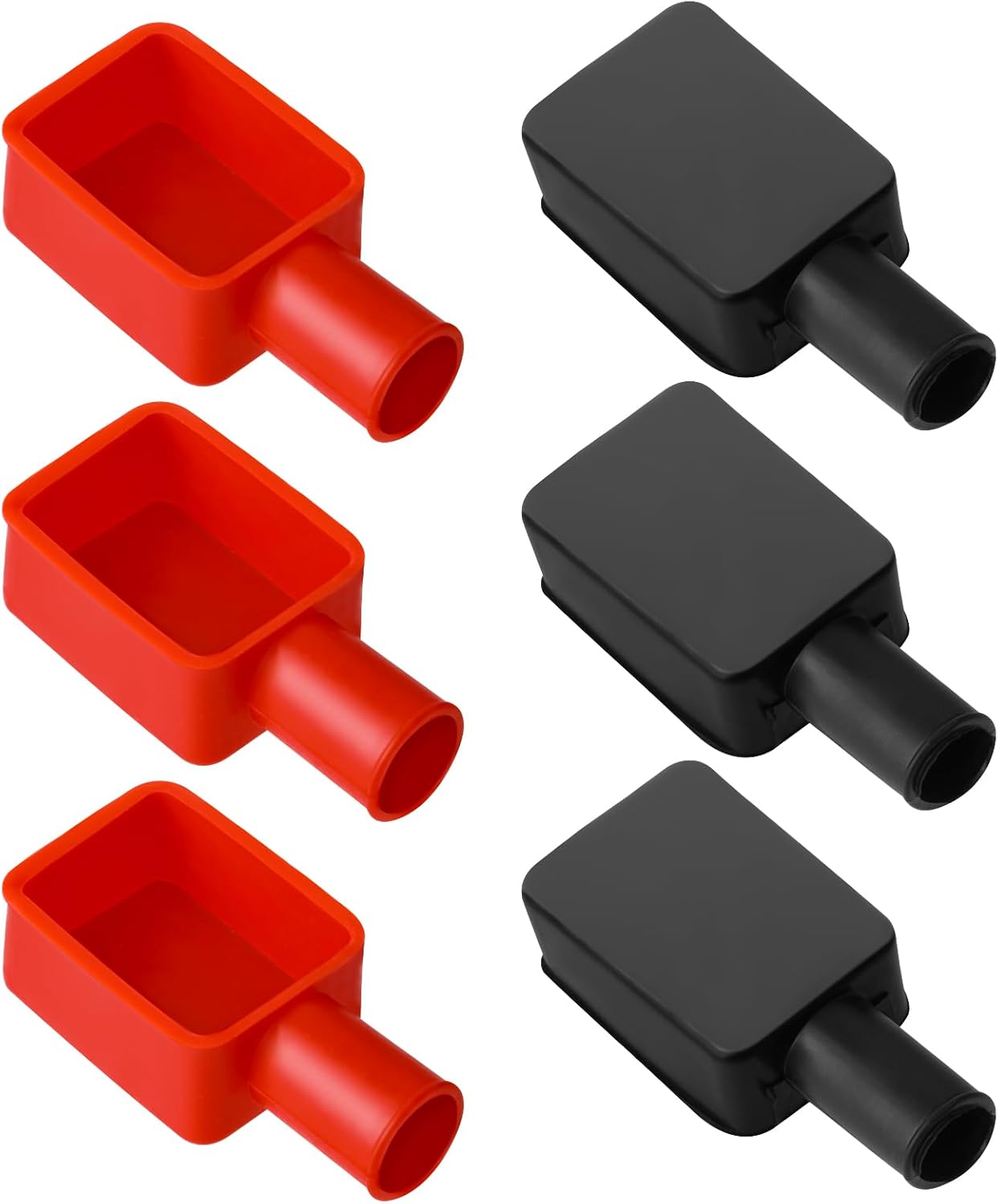 Amazon.com: 6pcs Battery Terminal Covers, Car Battery Terminal ...