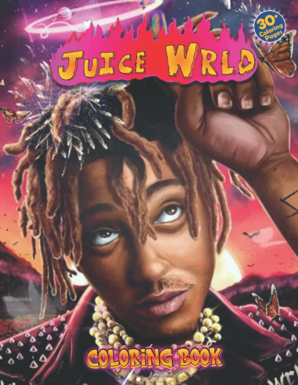 Buy Juice Wrld Coloring Book: Fascinating Coloring Books With High ...