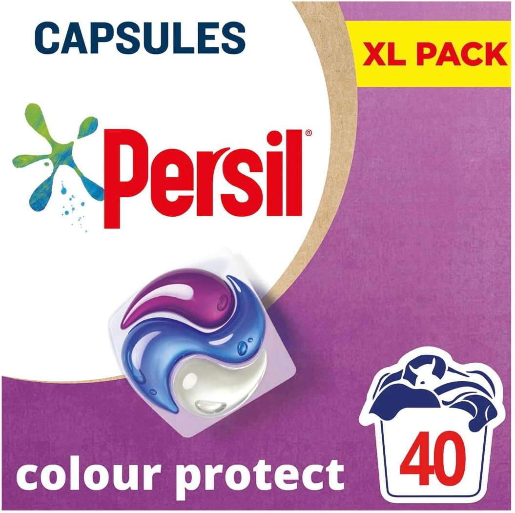 Persil Colour Protect 3 in 1 Washing Capsules keeps colours bright for ...
