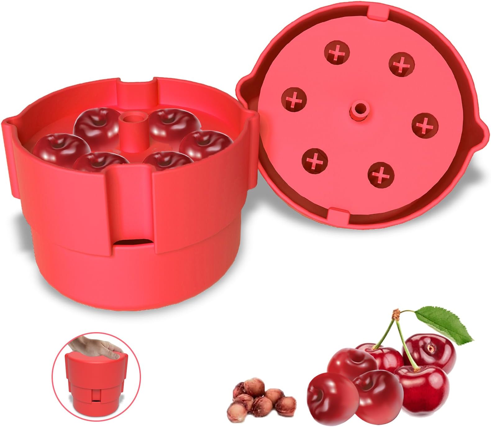 Amazon.com: Cherry Pitter,Cherry Pitter Tool Pit Remover,Cherry Seed ...