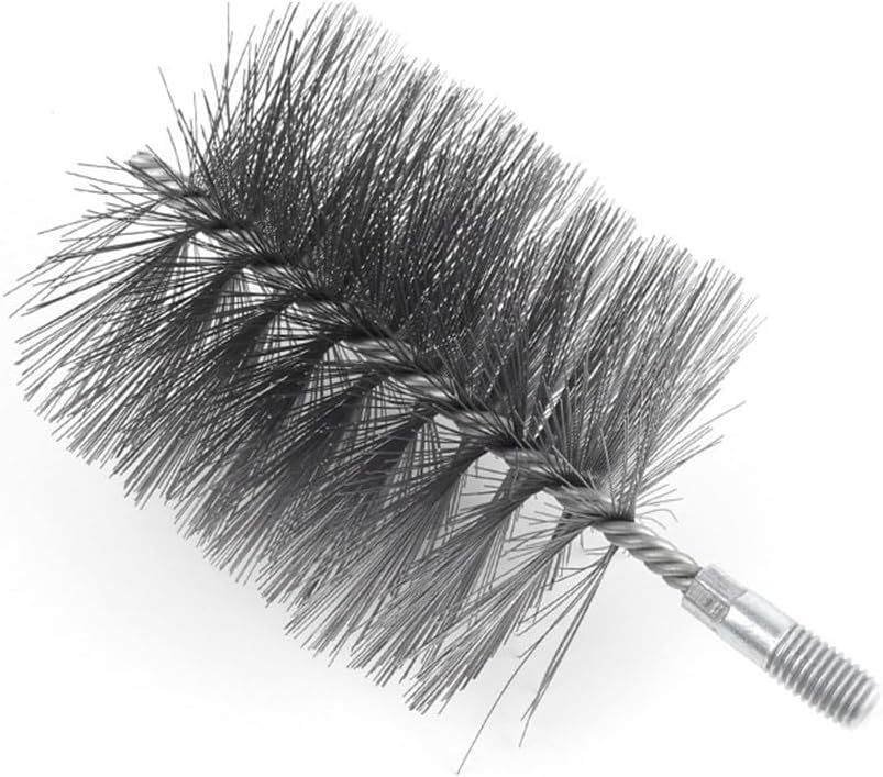 Amazon.com: 4 inch Chimney Brush, Round Steel Wire Fireplace Flue Pipe ...