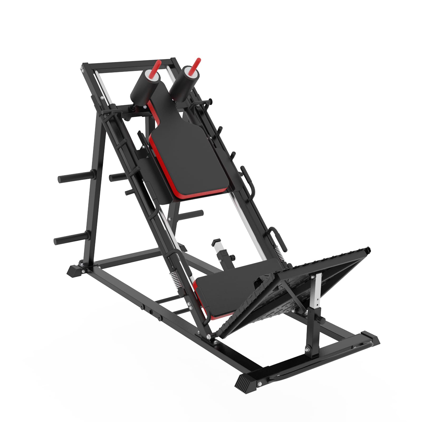Buy Leg Press Hack Squat Machine Combo, Professional Adjustable Leg ...