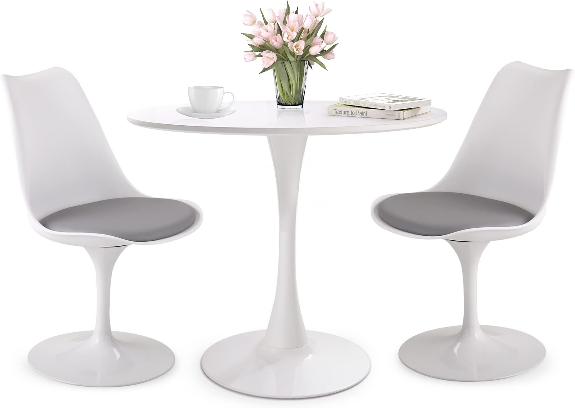 Amazon.com - JAXPETY Dining Table Set 3 Piece Dining Room Table Set ...