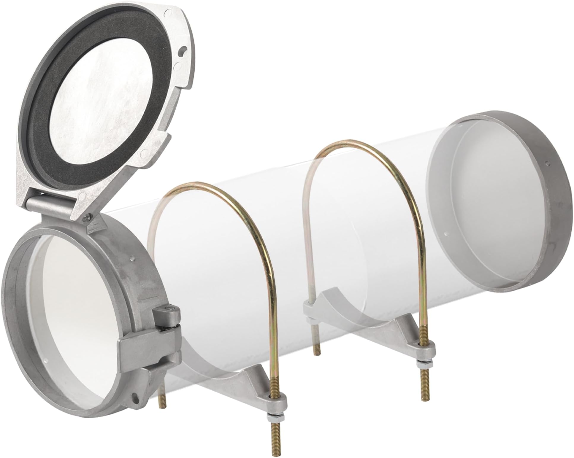 Amazon.com: Aussio Conduit Carrier Kit Fit 6 Inch PVC Pipe Security ...