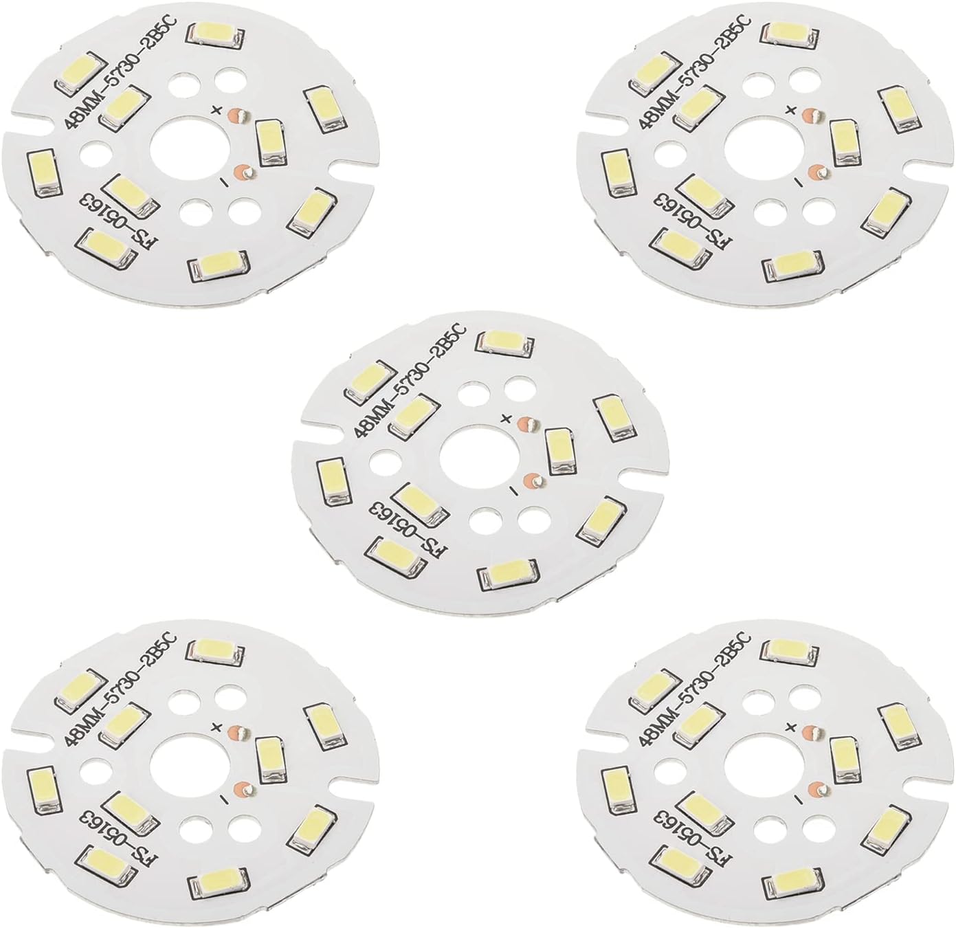 Amazon.com: Othmro 5Pcs 40mm Dia LED Chip Bulb Super Bright High Power ...