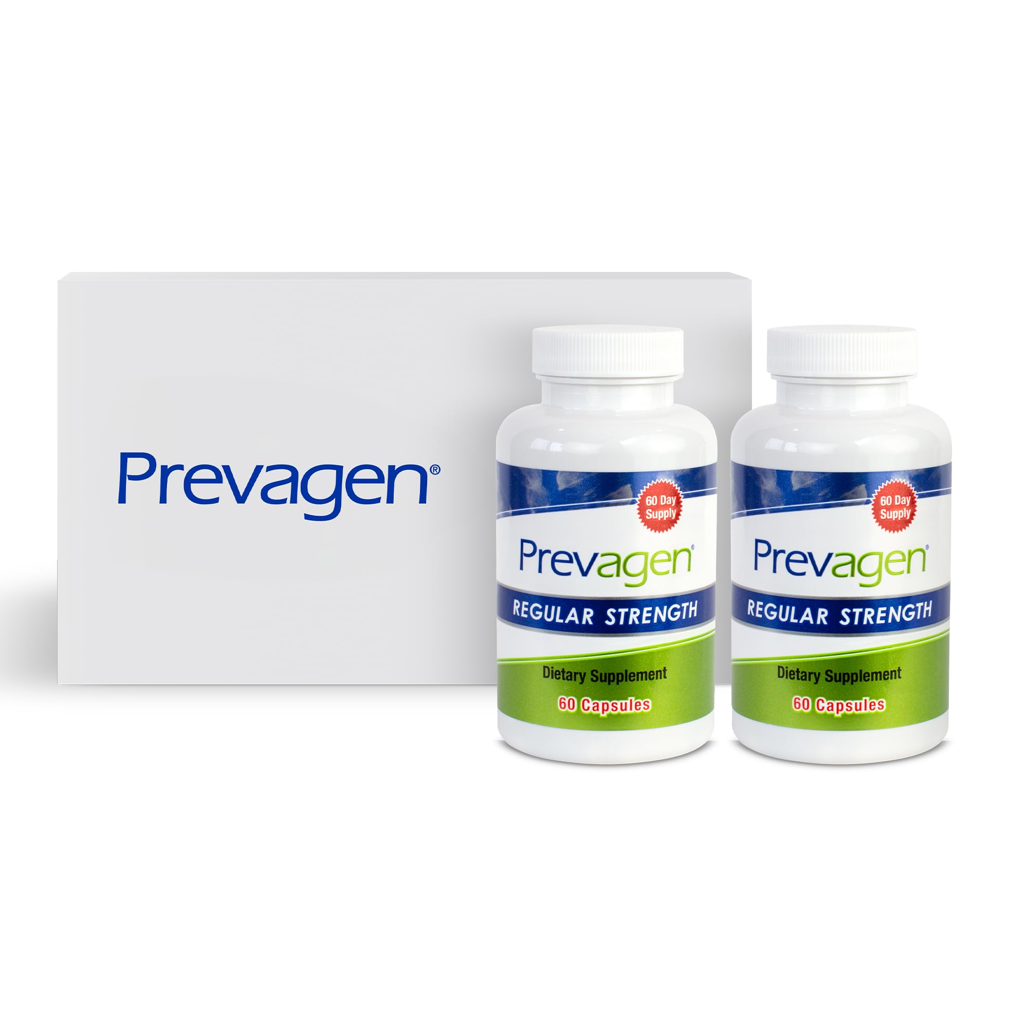 Amazon.com: Prevagen Regular Strength 10mg, 60 Capsules |2 Pack| with ...