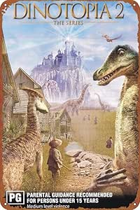 Amazon.com: Dinotopia Movie Anime Poster Oil and Gas Station Logo 8 × ...