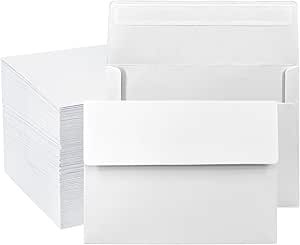 Amazon.com : VANRA 150 Pack A6 Invitation Envelopes for 4x6 Greeting ...