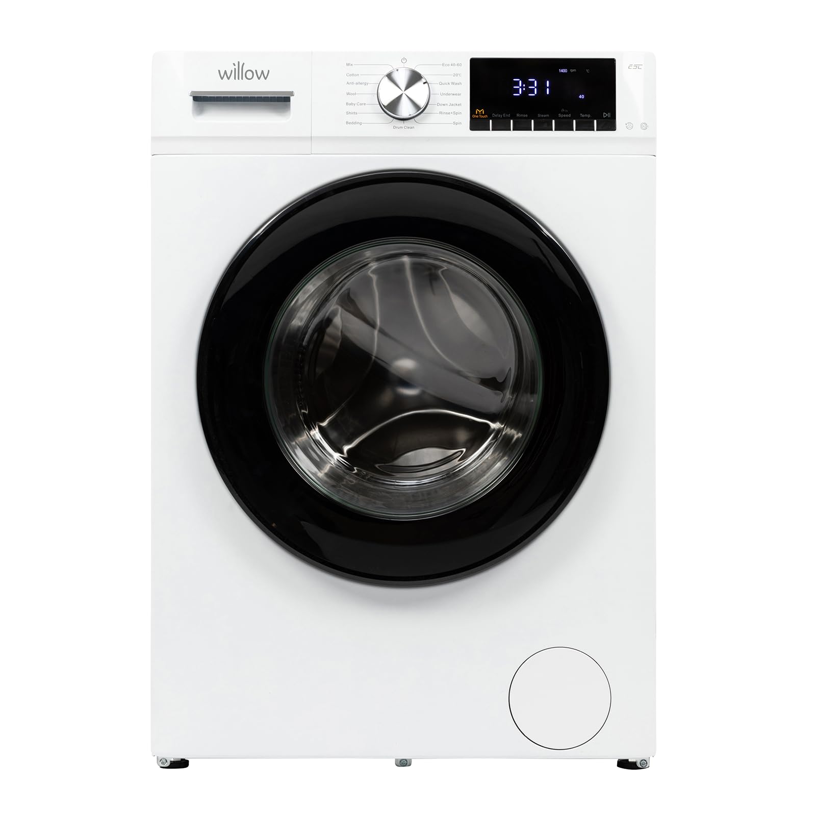 Buy WillowWWM81400IW 8kg 1400 Spin Washing Machine with16 Washing ...