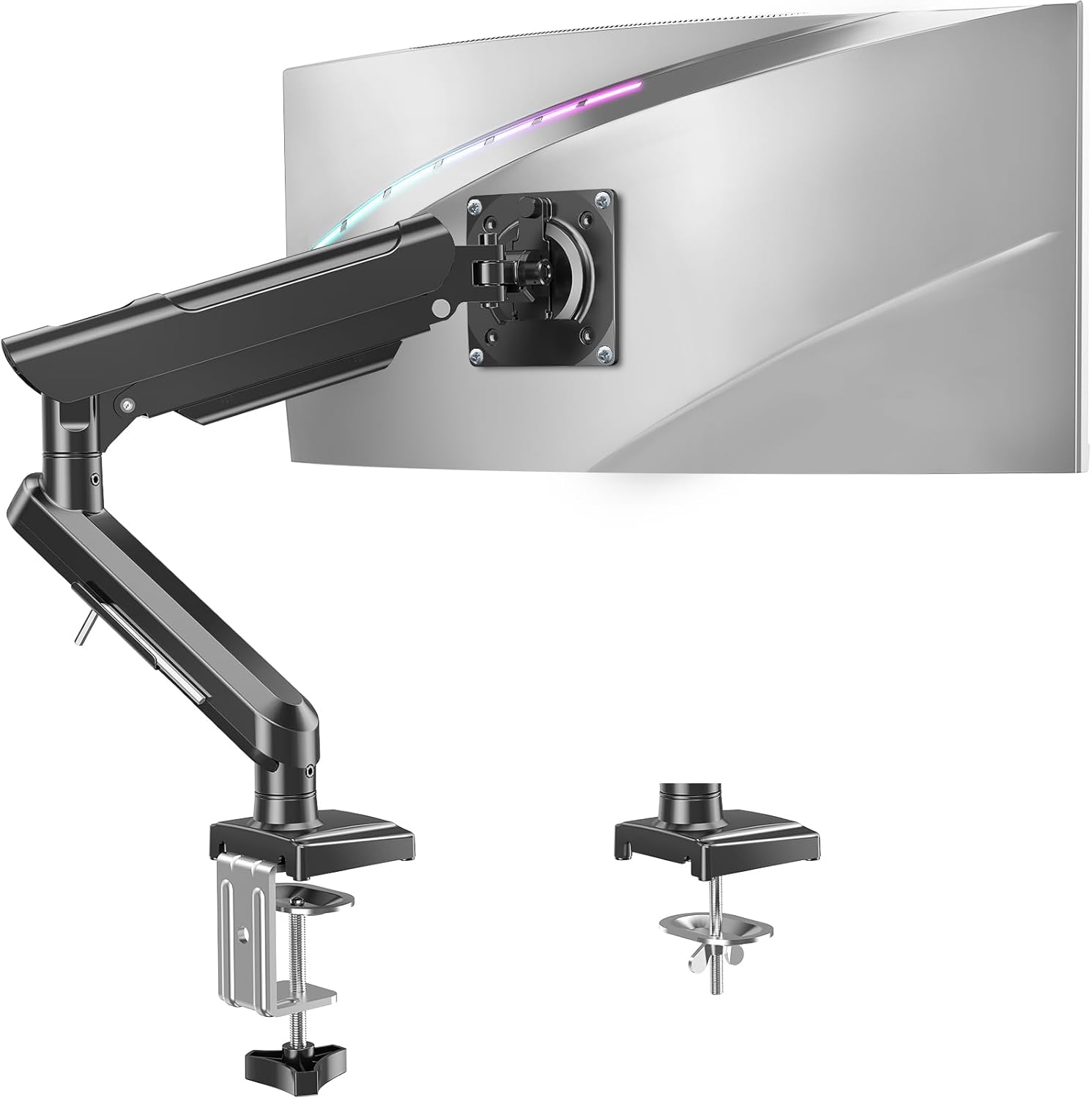 Amazon.com: Single Monitor Mount for 32 27 24 22 inch Screen, Gas ...