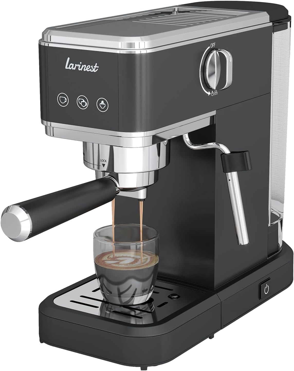 Amazon.com: Casabrews Series Espresso Coffee Machine with Milk Frother ...