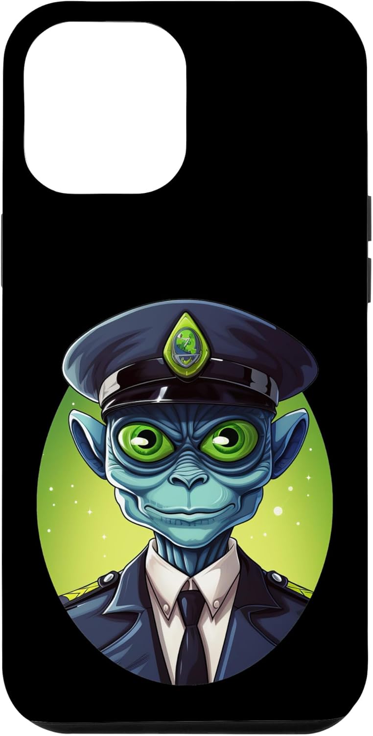 iPhone 15 Pro Max Alien Police Officer Case – Yaxa Colombia