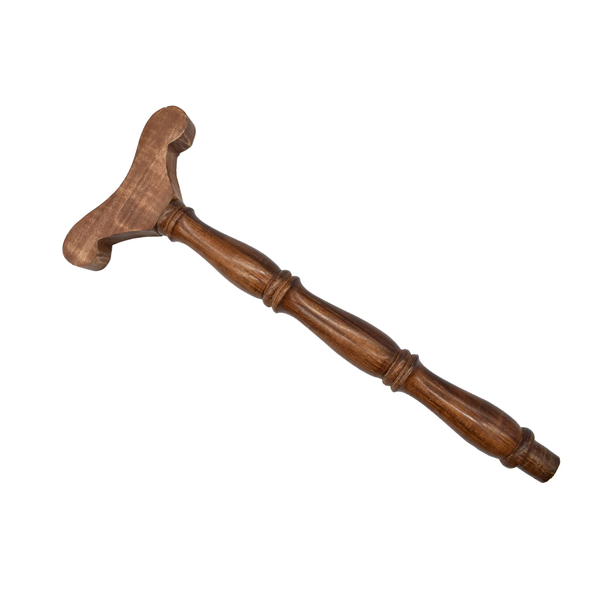 Buy PujaNPujari Wooden Yoga Danda Meditation Stick - Yoga Practice ...