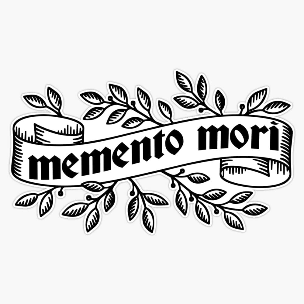 Amazon.com - Memento Mori Vinyl Waterproof Sticker Decal Car Laptop ...