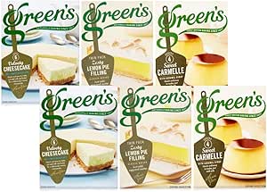 Greens Baking Bundle | Pack of 6 | Velvety Cheesecake Mix 259g x 2 ...