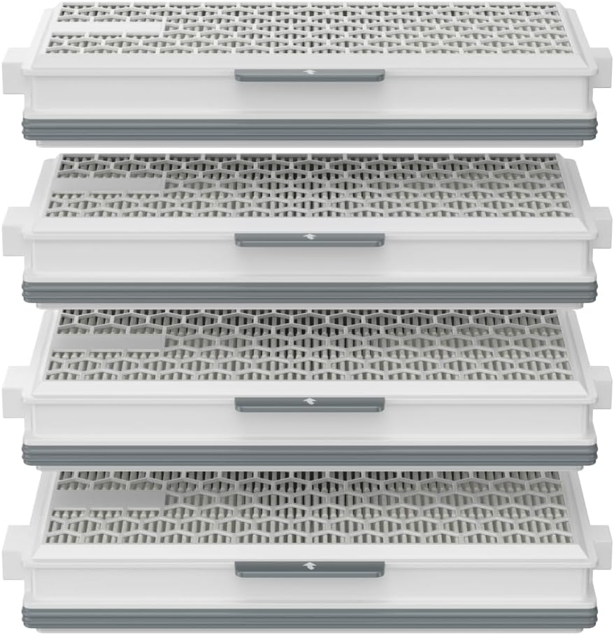 Amazon.com - 4 Pack Filter Compatible With Miele AirClean SF-HA 50 ...