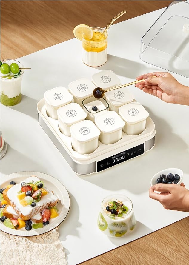 Snapklik.com : Probiotic Yogurt Machine, Adjustable Temperature And ...