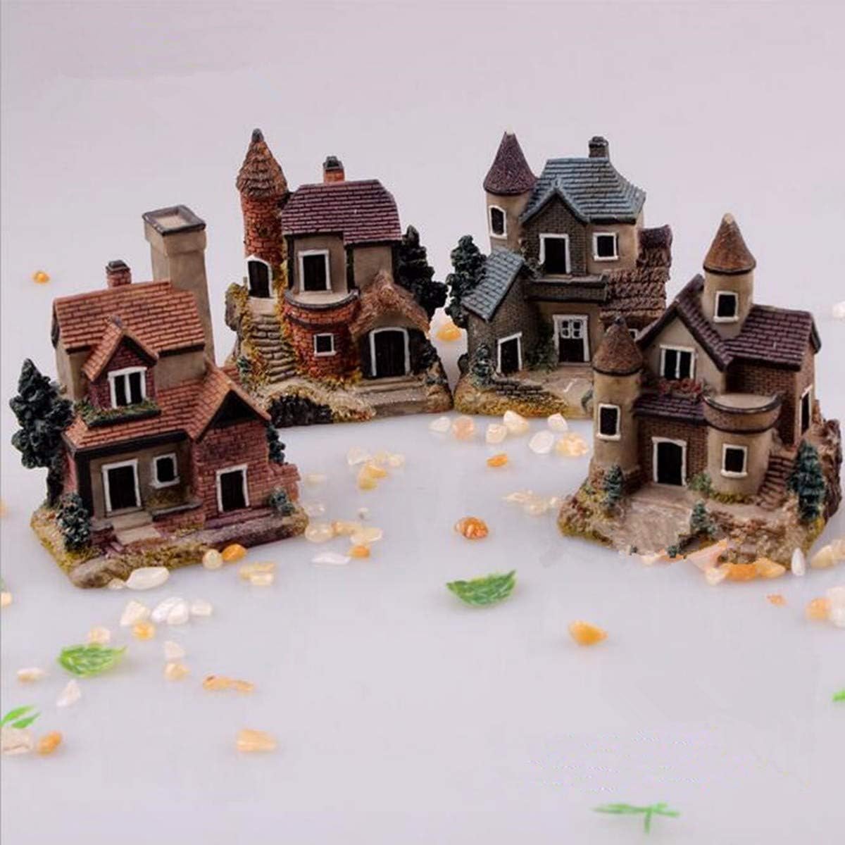 Amazon.com: BLLREMIPSUR 6PCS Fairy Garden Mini House Accessories ...