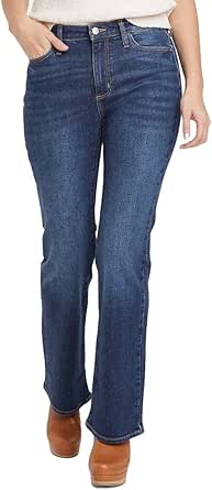 Universal Thread Women's High-Rise Bootcut Jeans Blue 14/32R at Amazon ...