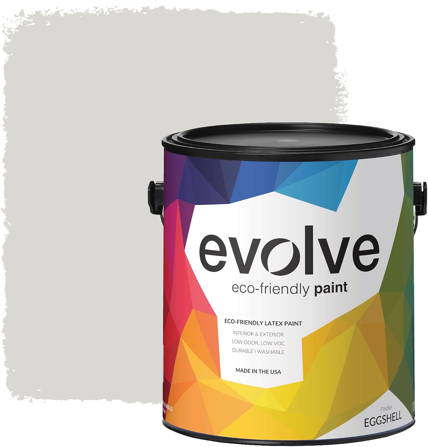 EVOLVE Interior Paint & Primer, Eggshell (Morning Frost), 1 Gallon ...