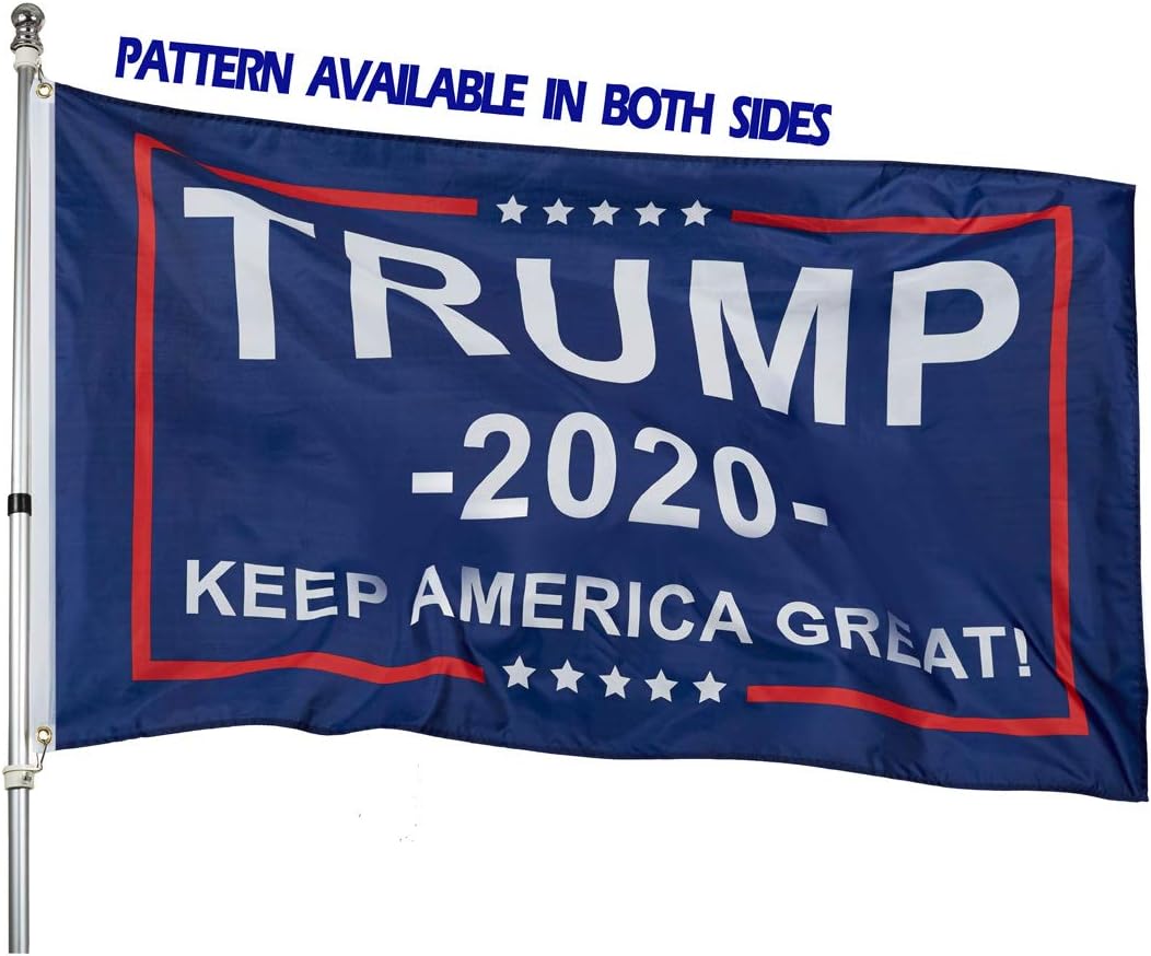 Amazon.com : Donald Trump 2020 MAGA Flags 3x5 Outdoor- DOUBLE SIDED ...
