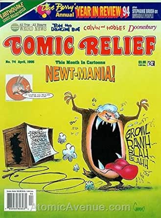 Amazon.com: Comic Relief (magazine) #74 FN ; Page One comic book ...