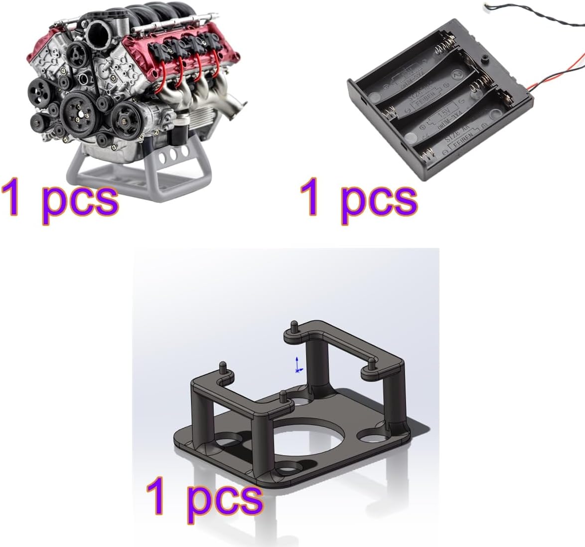 Mini V8 Engine Kits That Runs, MAD V8 Model Engine Philippines | Ubuy