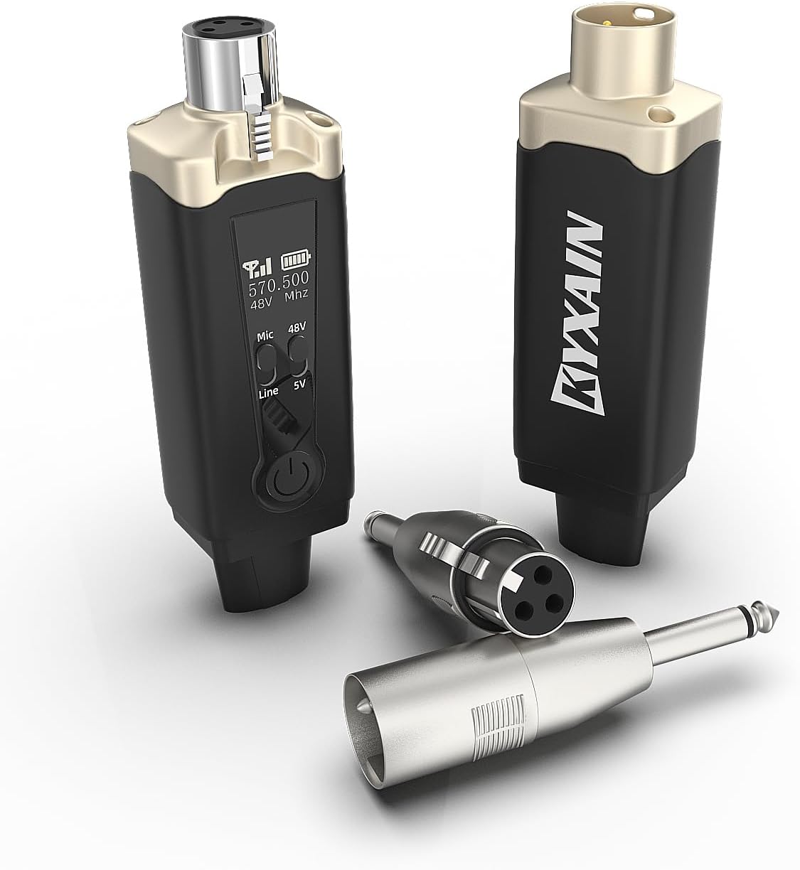 Amazon.com: ACEMIC 2.4G Wireless Microphone Audio Transmitter and ...