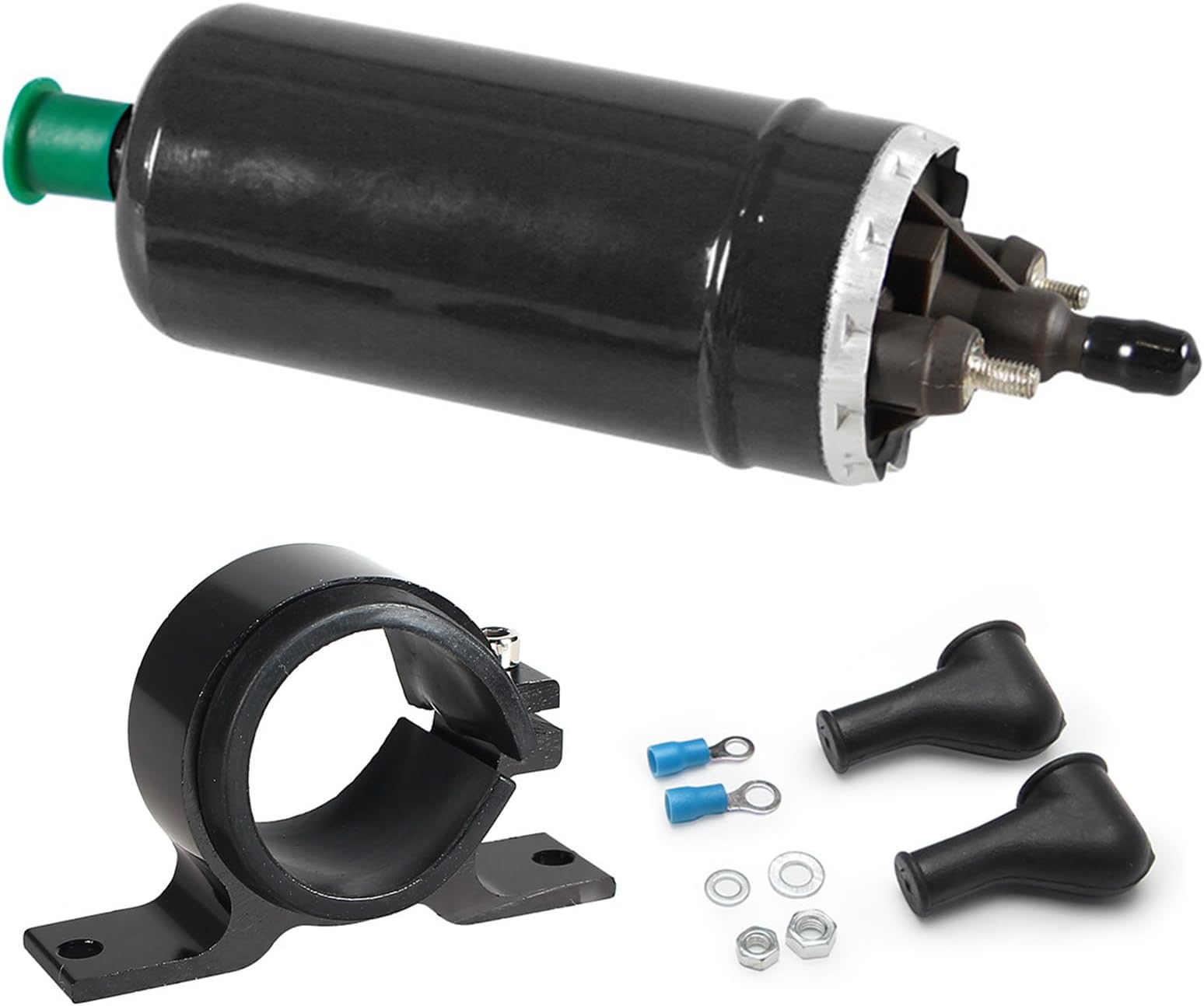 Amazon.com: BREADEEP Universal External In Line Fuel Pump, 116 PSI High ...
