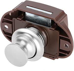 Marine,Boat Cabinet Drawer Push Lock Zinc Alloy Handle Button Lock ...