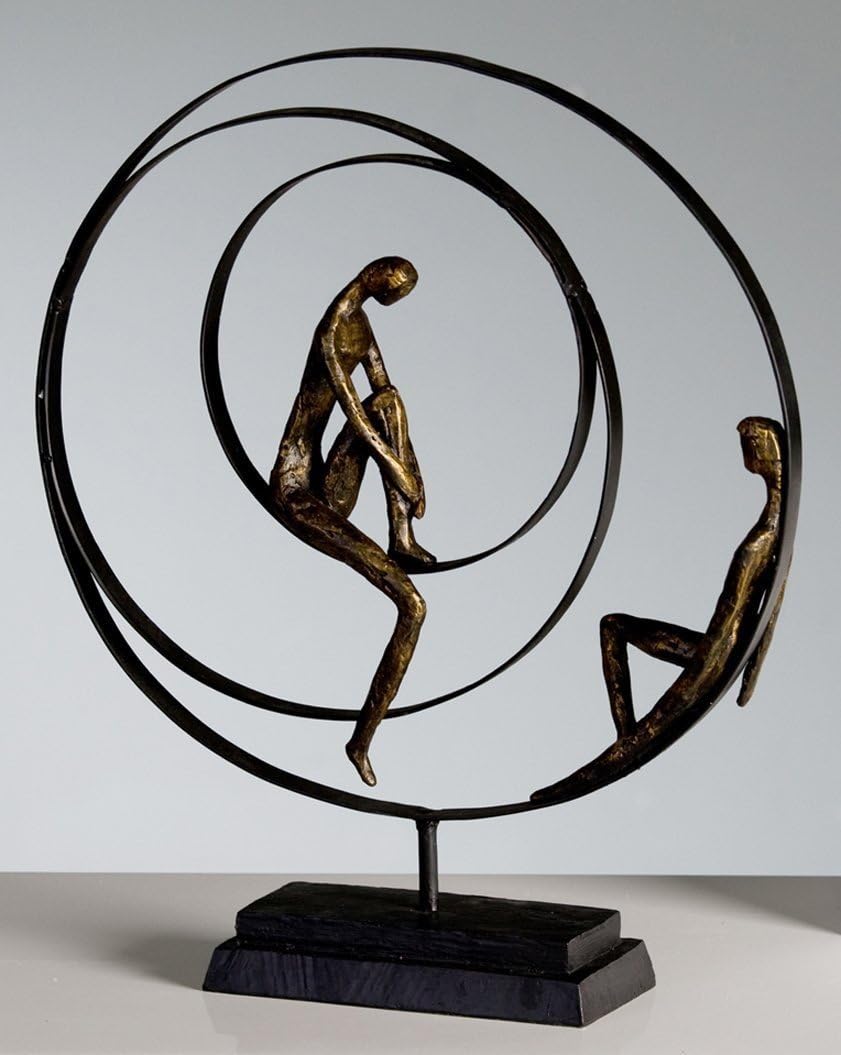 Casablanca Sculpture « Patience », en Bronze, 34 x 41 cm : Amazon.fr ...