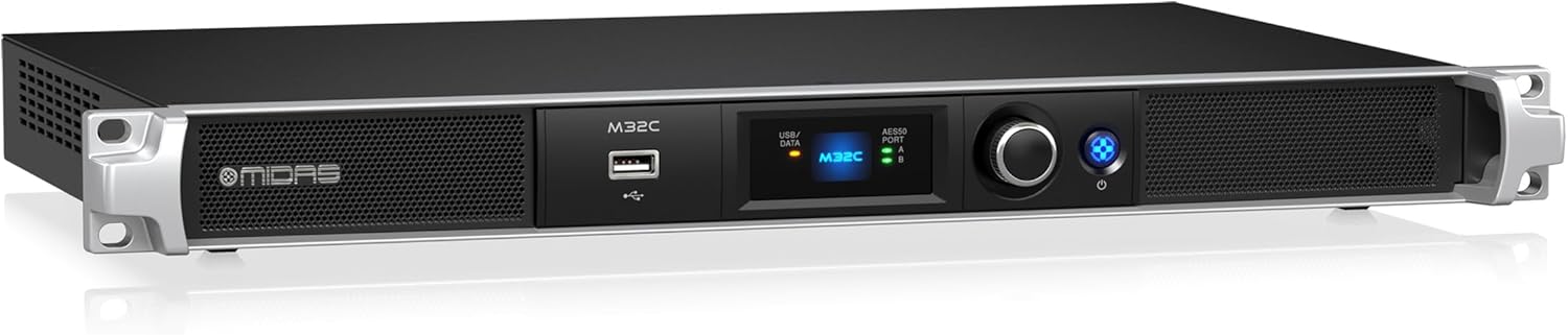 Amazon.com: Midas M32C Digital Rack Mixer for Installed and Live Sound ...