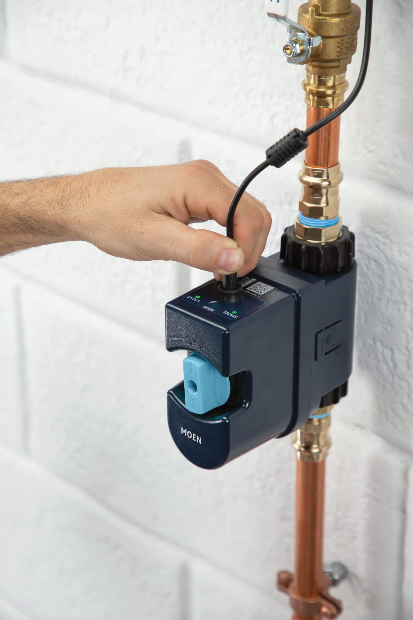 Moen 900-001 Flo Smart Water Monitor and Automatic Shutoff Sensor for 3 ...