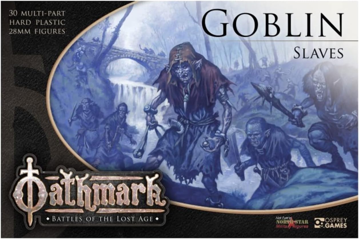 Oathmark - Goblin Slaves (30 multi-part hard plastic 28mm figures ...