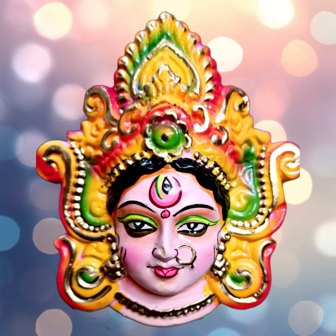 Buy Lalji Creations Handmade Handcrafted Idol of Maa Durga Eco-Friendly ...