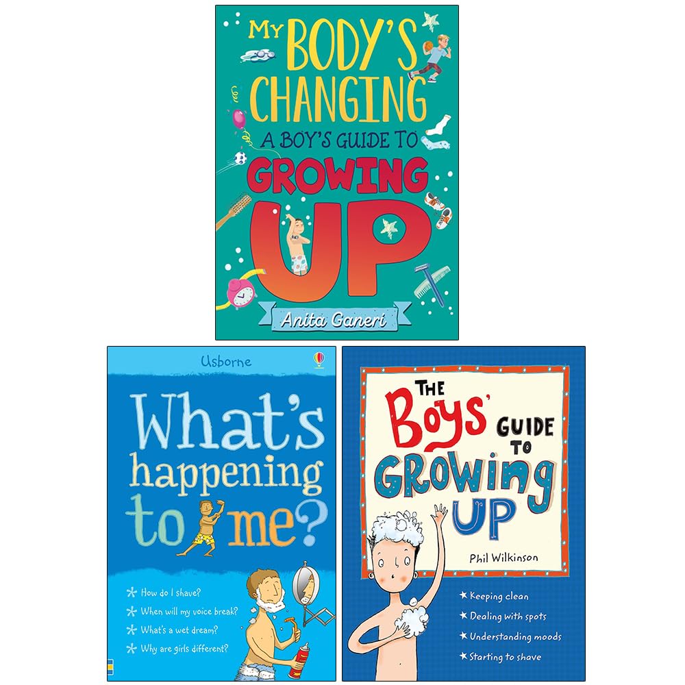 A Boy's Guide to Growing Up, What's Happening to Me Boy & The Boys ...