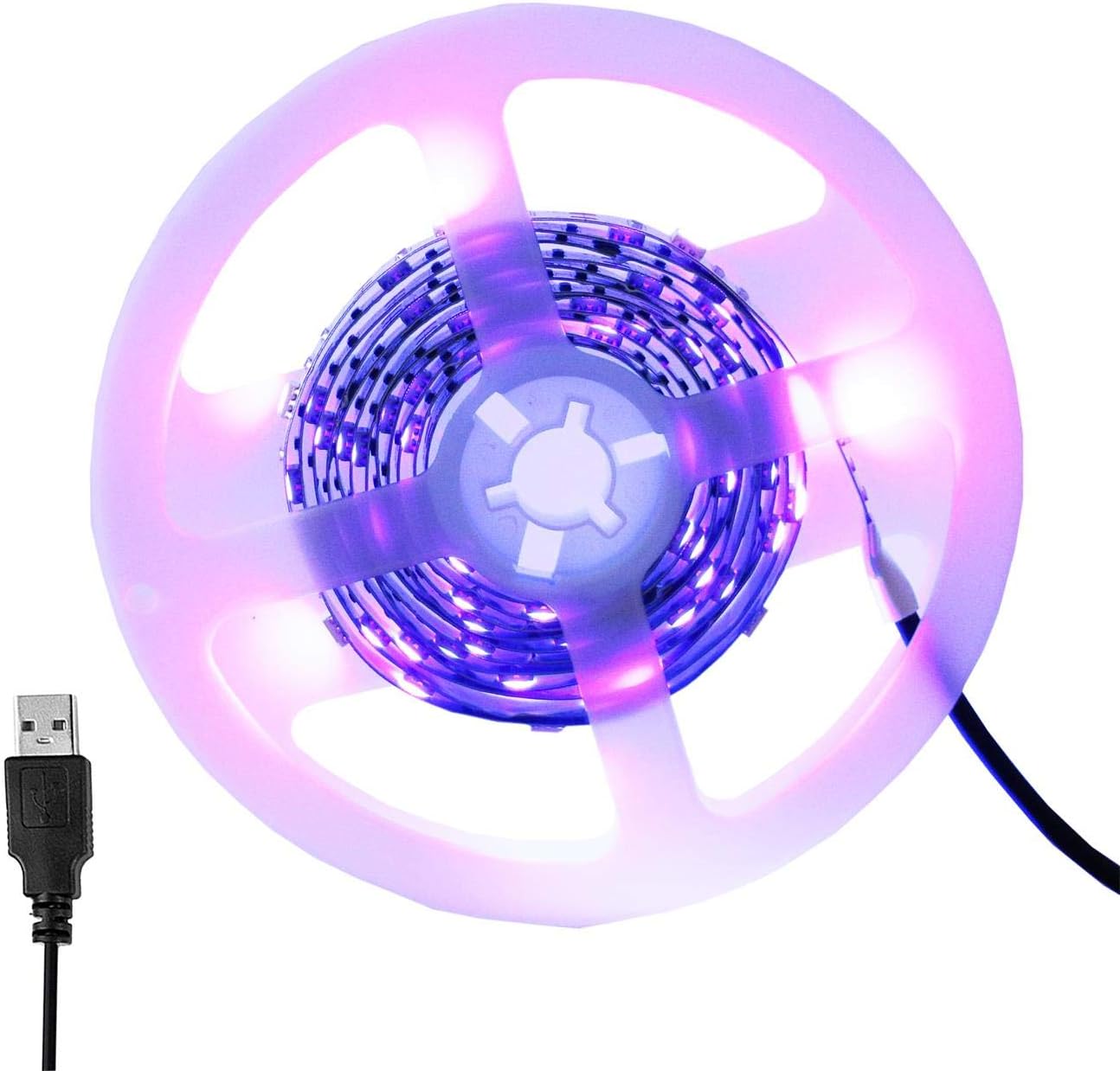 Amazon.com: AMARS UV LED Black Lights Strip USB Operated Blacklights ...